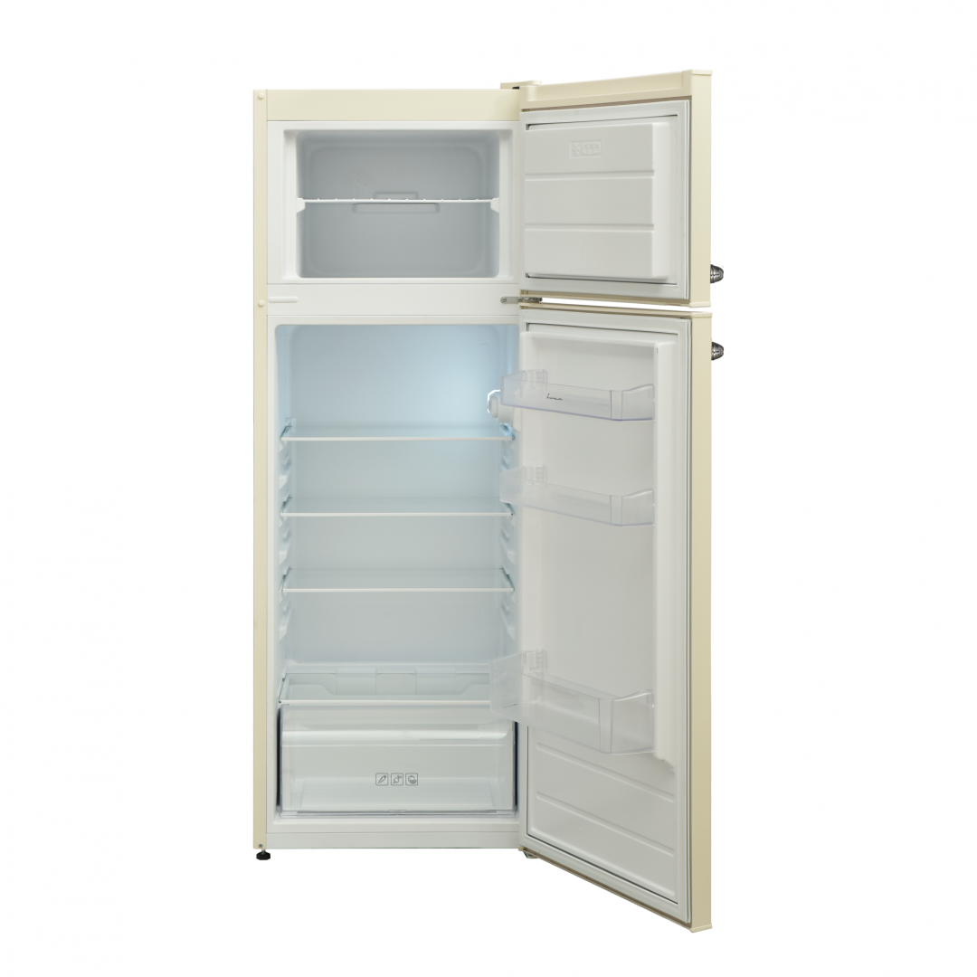 FRIGIDER CU DOUA USI FRAM FDD-VRL212BGE++, Clasa E, 212L, Less frost, H ...
